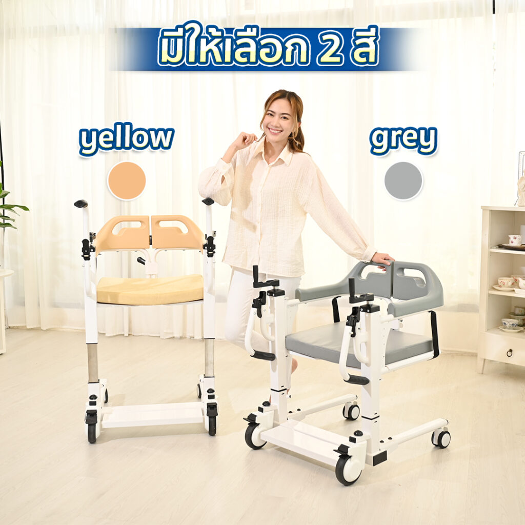 รถเข็นเคลื่อนย้าย ระบบปรับไฟฟ้า รุ่น Flexi - Eazy Care